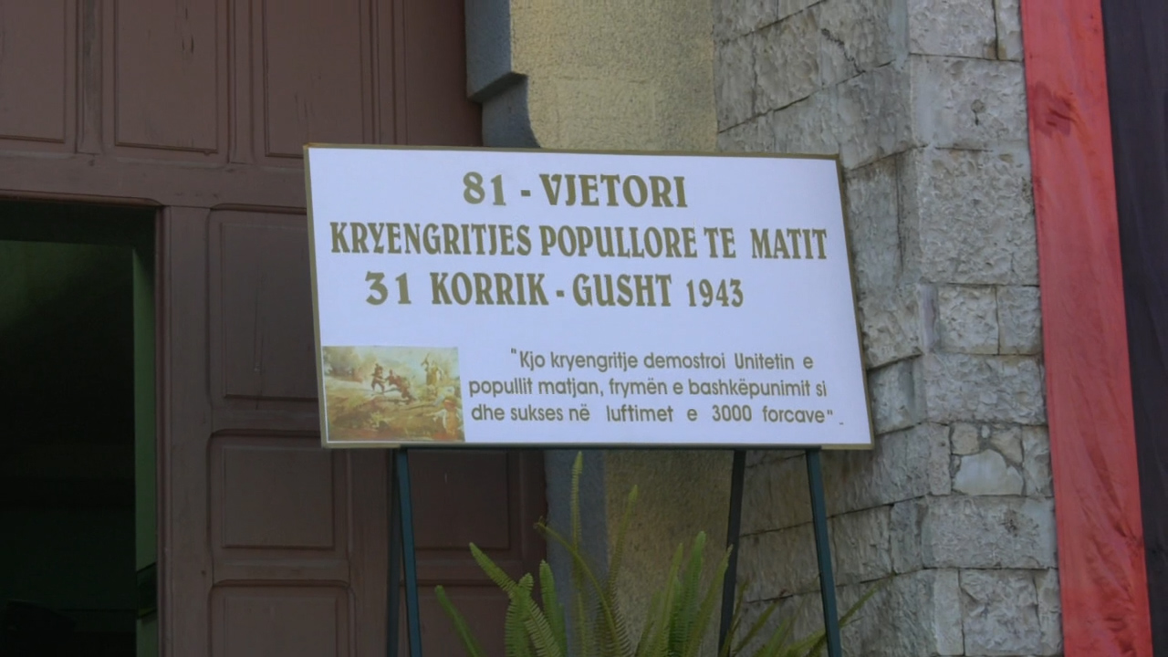 Përkujtohet “31 Korriku”, kryengritja mbarëpopullore matjane | Mat ...